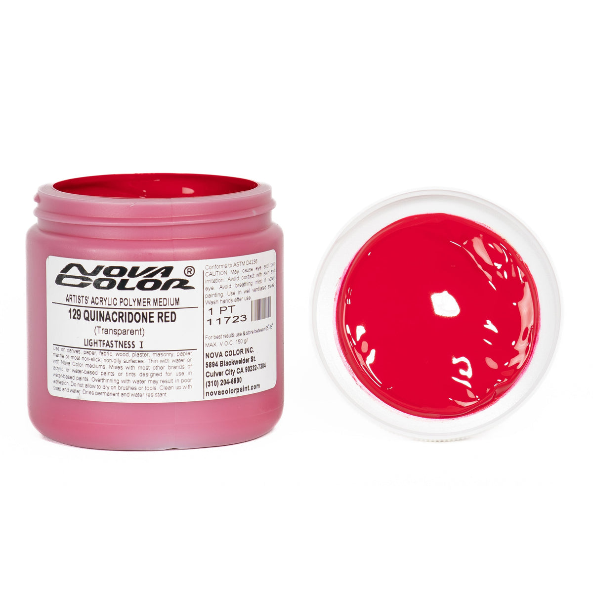 Buy #129 Quinacridone Red - Lightfastness: | - Transparent Online ...