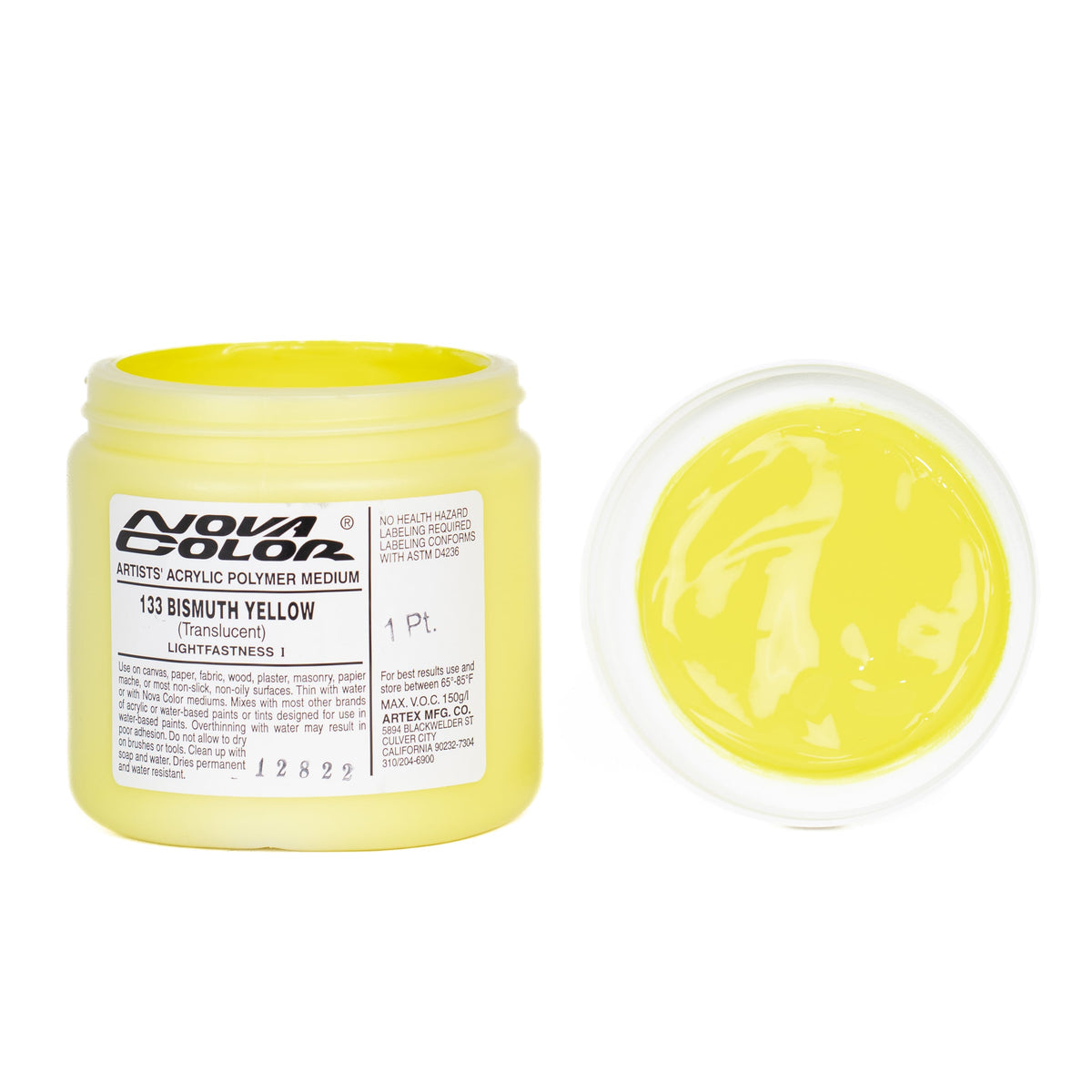 Buy #133 Bismuth Yellow - Lightfastness: | - Translucent Online | Nova ...