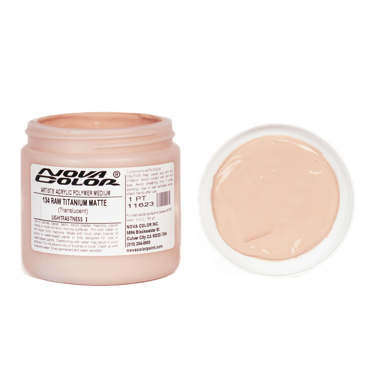 Buy #134 Raw Titanium Matte - Lightfastness: | - Translucent Online ...