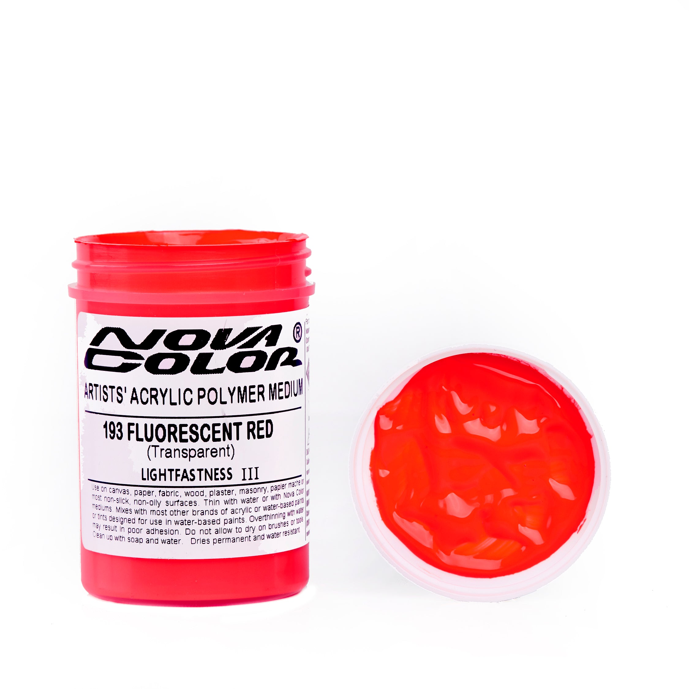 Buy #193 Fluorescent Red - Lightfastness: ||| - Transparent Online ...