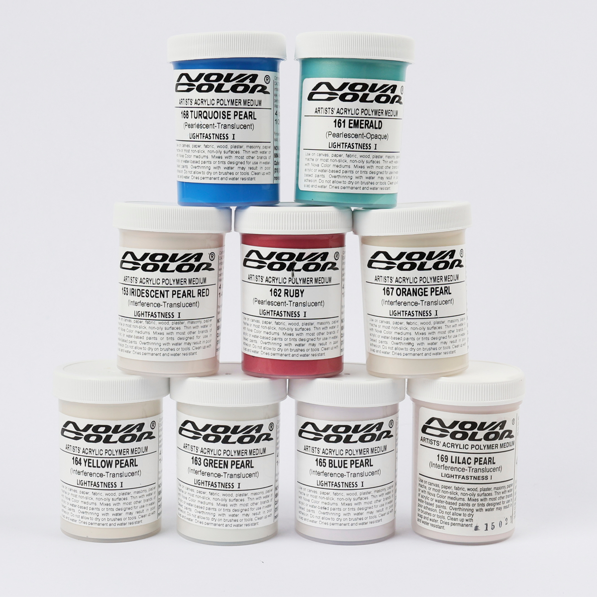 Buy Pearl Acrylic Bundle 4oz Online | Nova Color