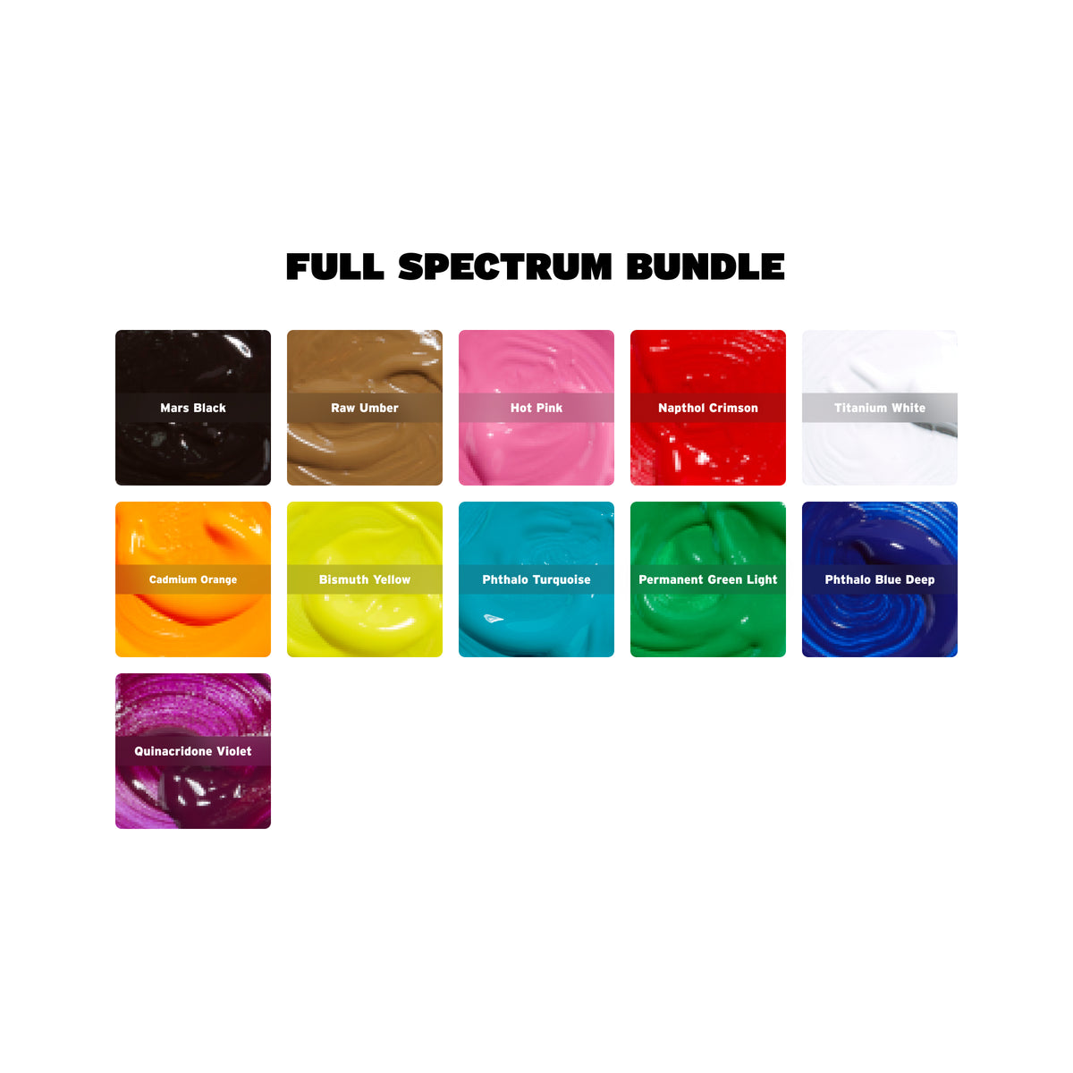Buy Full Spectrum 4 oz Bundle Online | Nova Color