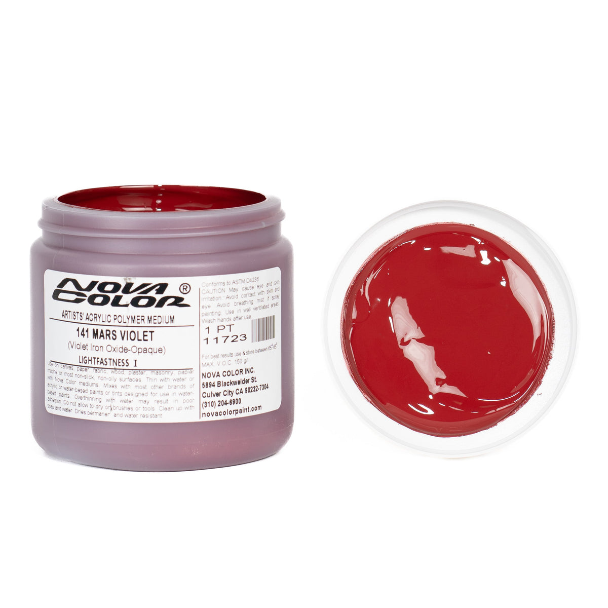 Buy #141 Mars/Iron Oxide Violet - Lightfastness: | - Opaque Online ...