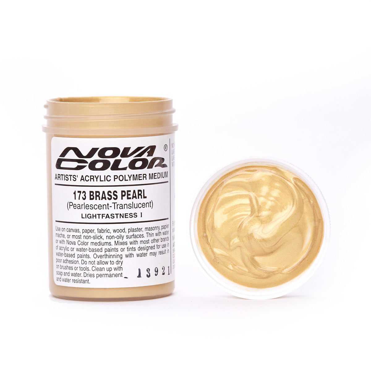 Buy #173 Brass Pearl - Lightfastness: | - Translucent Online | Nova Color