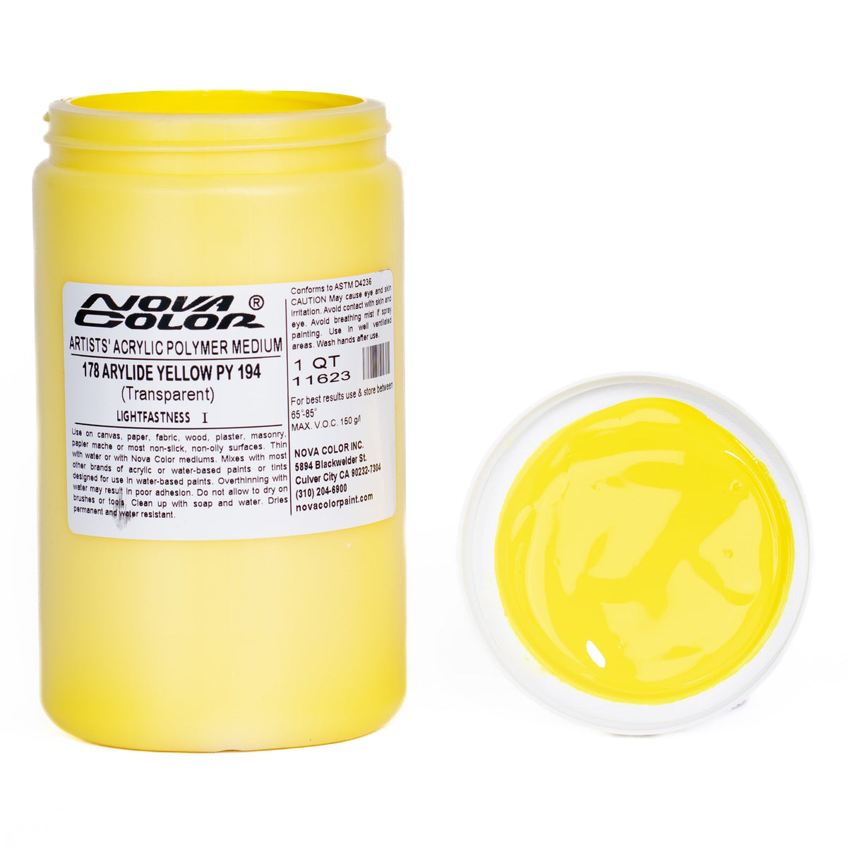 Buy #178 Arylide Yellow (PY 194) - Lightfastness: | - Transparent ...
